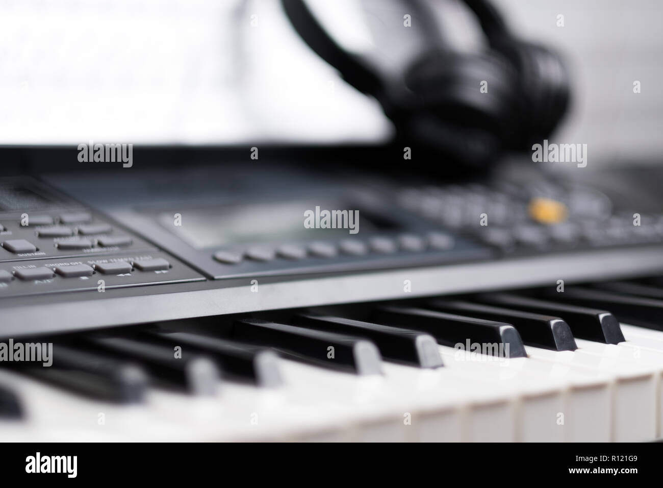 Clavier musical Banque de photographies et d’images à haute résolution ...