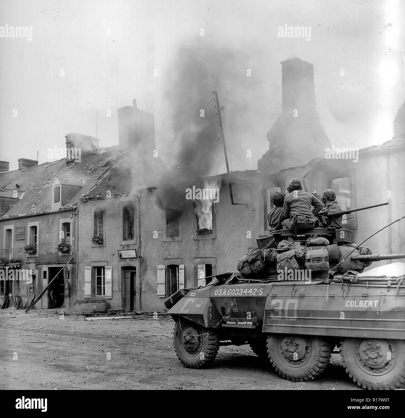 Caen 1944 Banque de photographies et d’images à haute résolution - Alamy