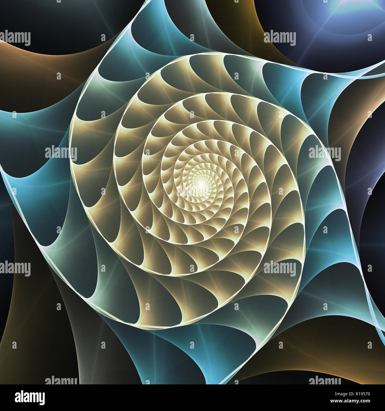 Fractal spiral Banque de photographies et d’images à haute résolution ...