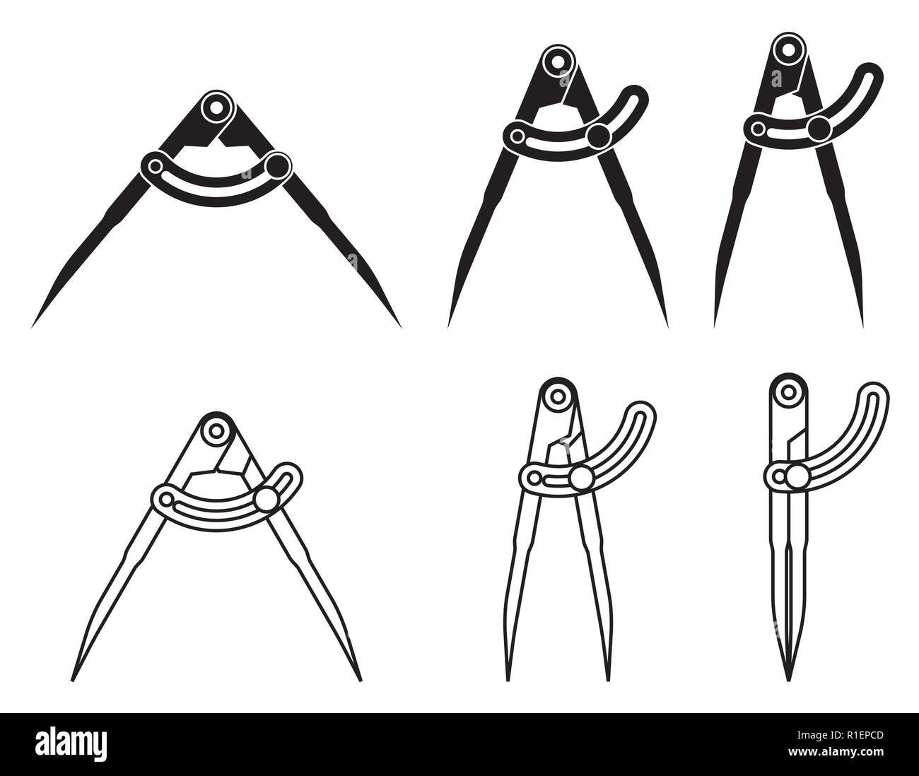 Compas diviseur Banque de photographies et d’images à haute résolution ...