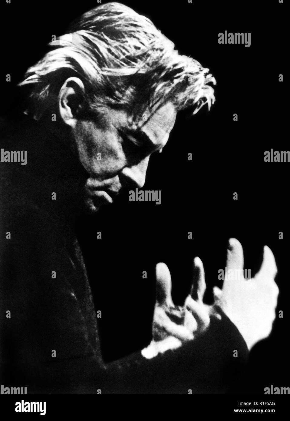 Karajan Conductor Banque d'image et photos - Alamy