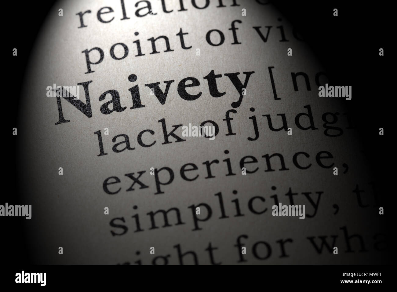 La naïveté Banque de photographies et d’images à haute résolution - Alamy