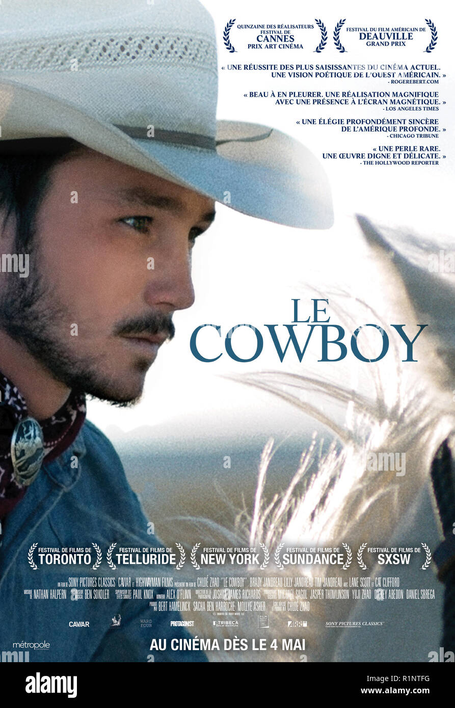 Le cavalier, (aka le cowboy), Canadian poster en français, Brady ...