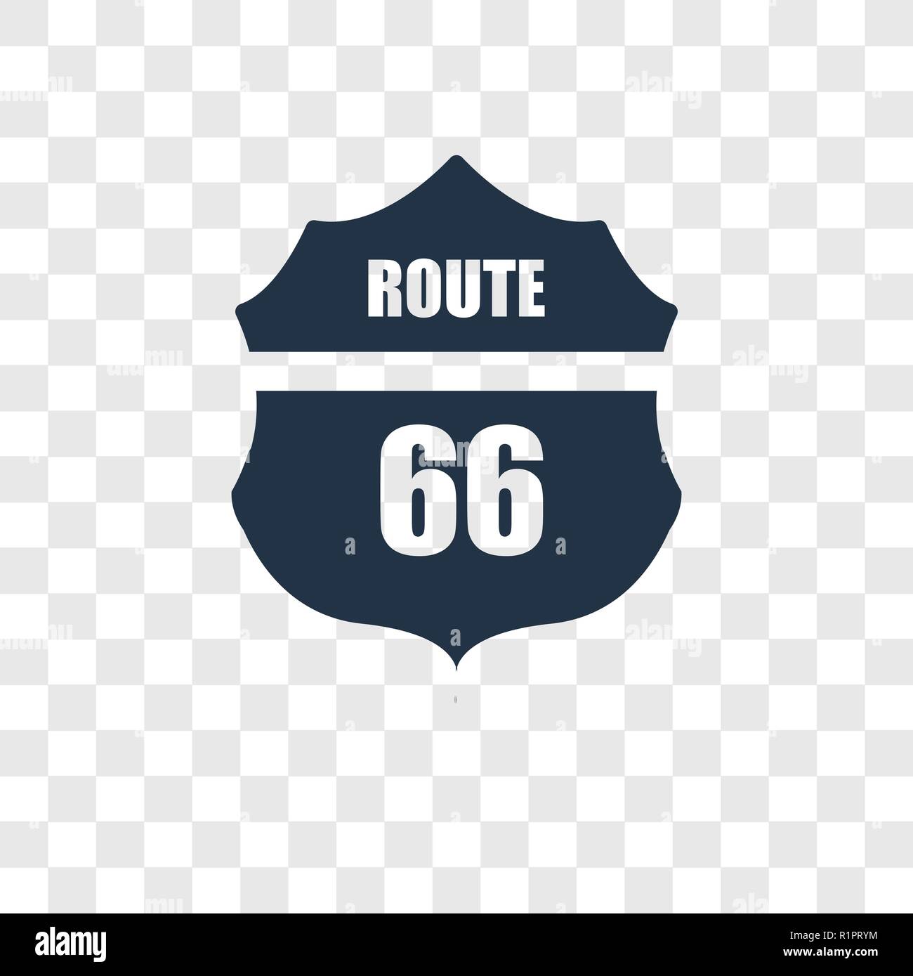 Vecteur de logo route 66 Banque de photographies et d’images à haute ...