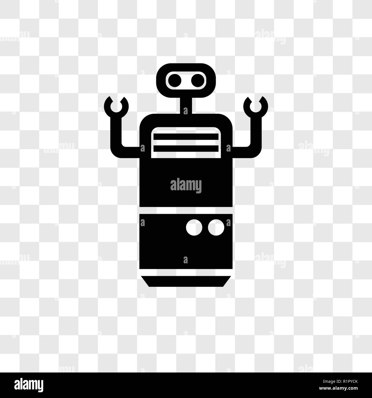 Transparent robotic arm Banque d'images vectorielles - Alamy