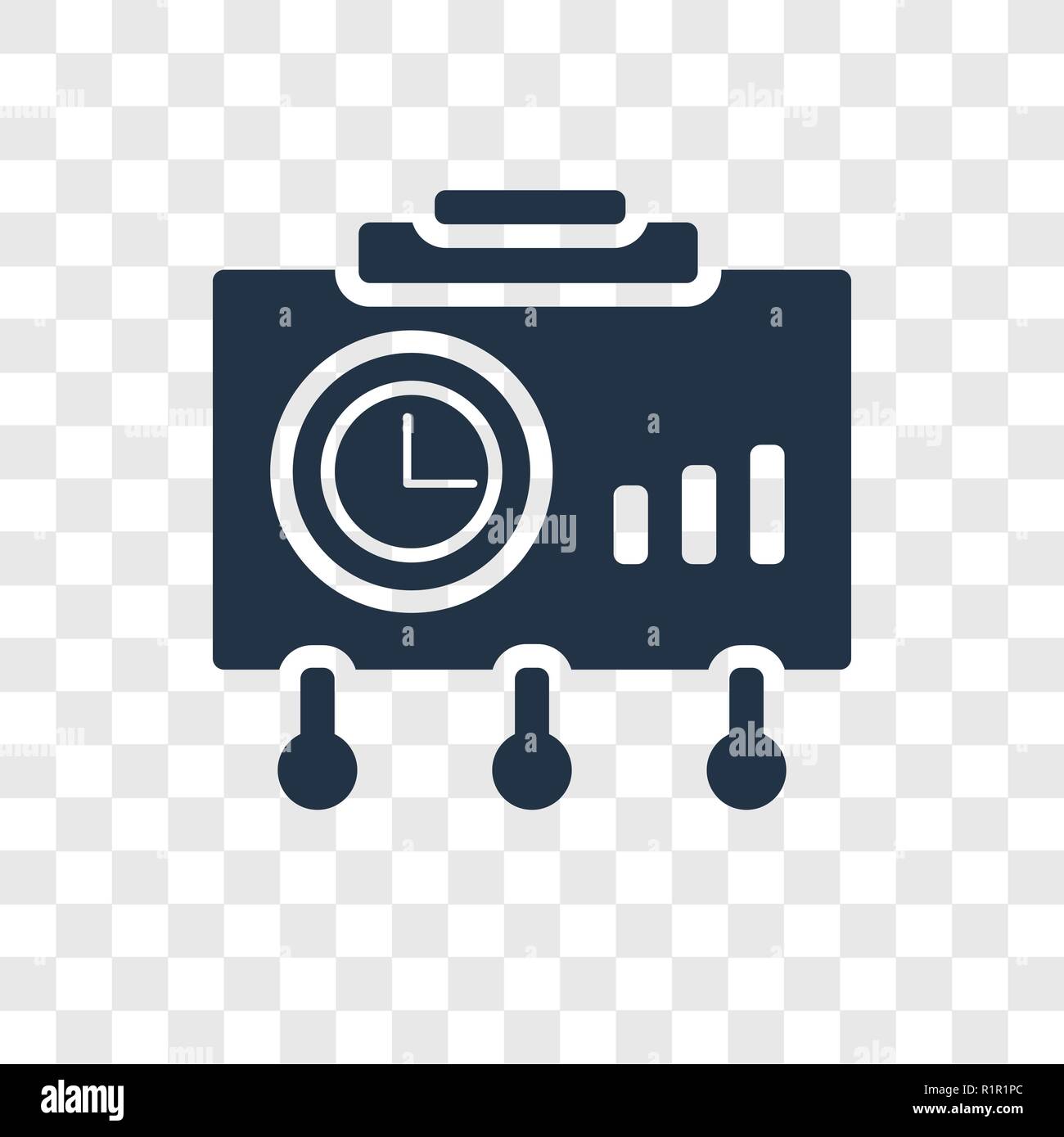 Icône vecteur planification isolé sur fond transparent, la transparence ...