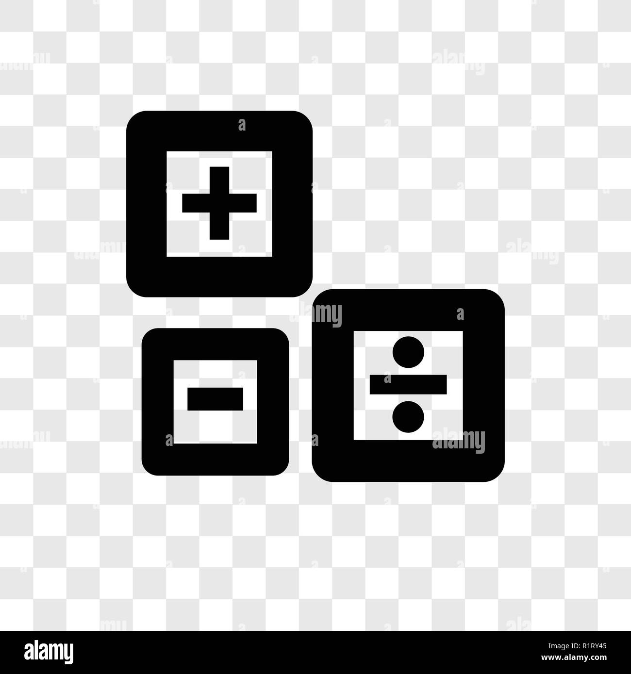 Math symbols formula Banque d'images noir et blanc - Alamy