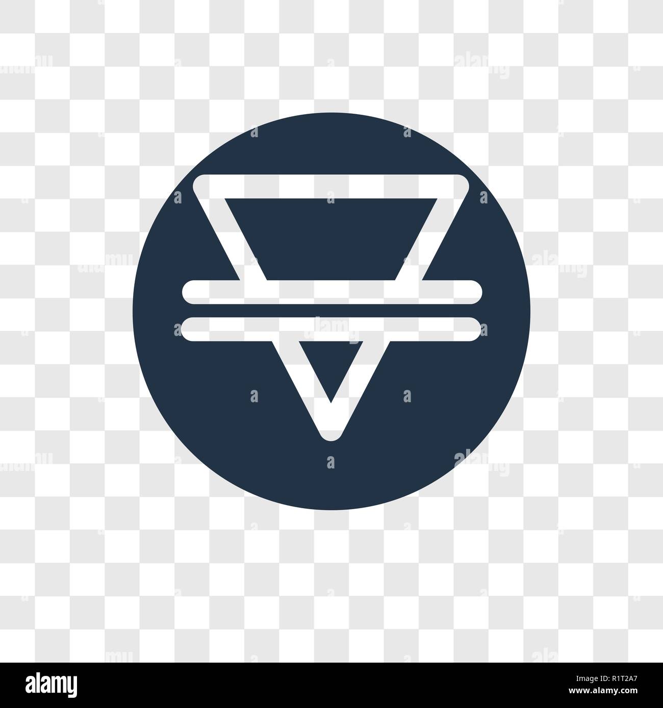 Icône vecteur stéatite isolé sur fond transparent, la Stéatite ...