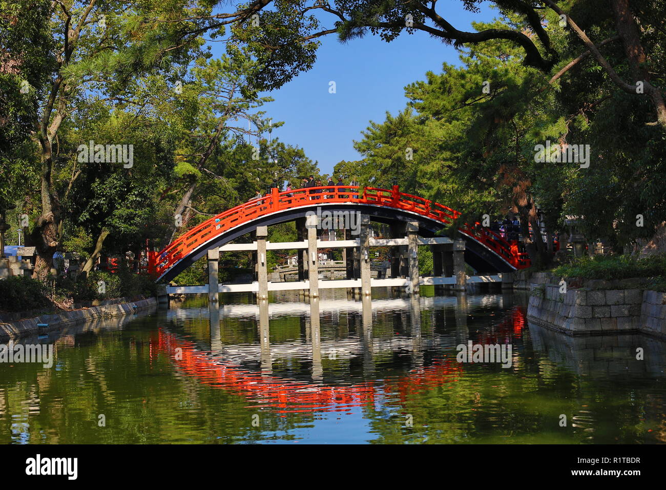 Sumiyoshi grand temple Banque de photographies et d’images à haute ...