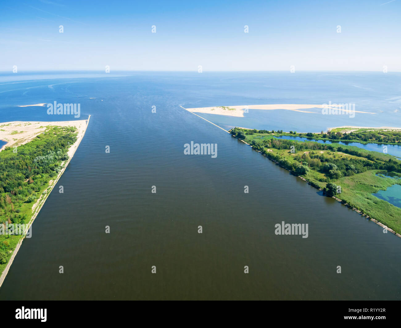 Embouchure De La Vistule Banque d'image et photos - Alamy