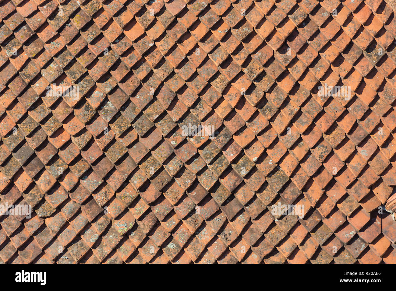 Texture de toit de maison Banque de photographies et d’images à haute ...