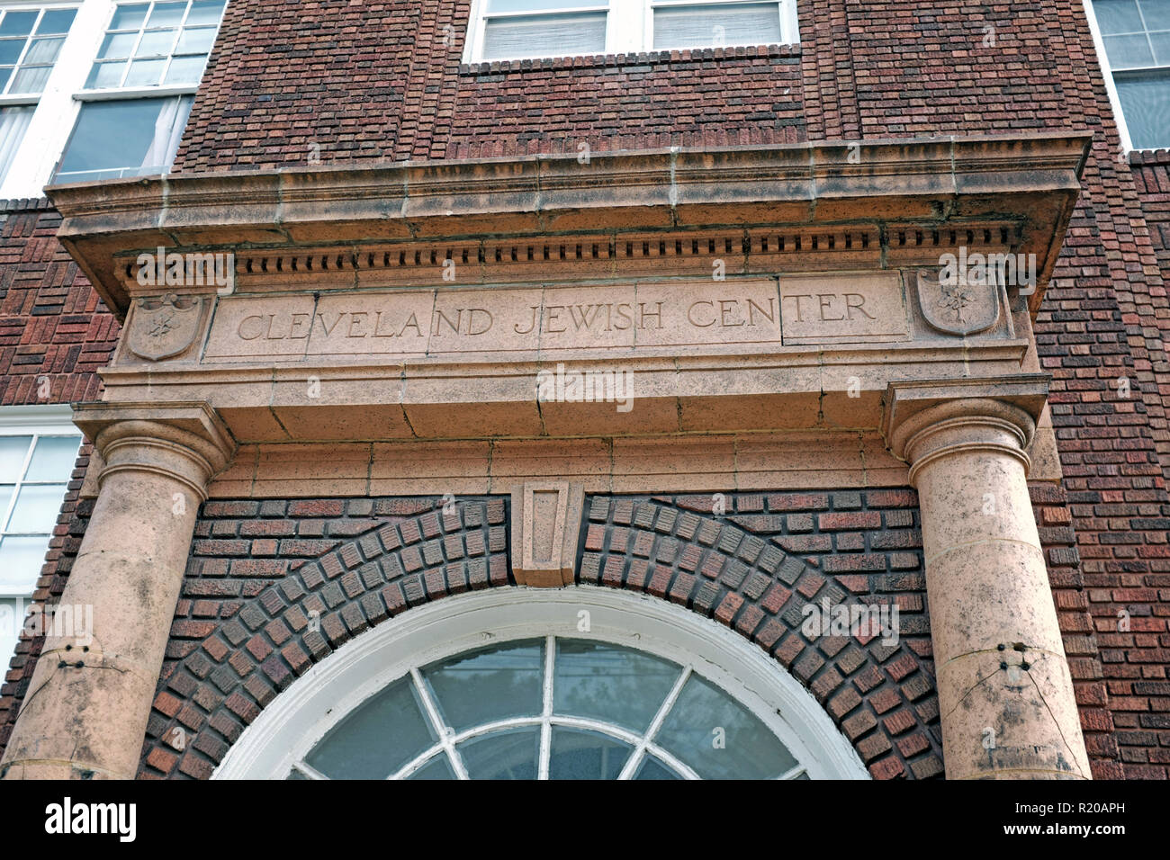 Site historique juif de cleveland quartier de glenville Banque de ...