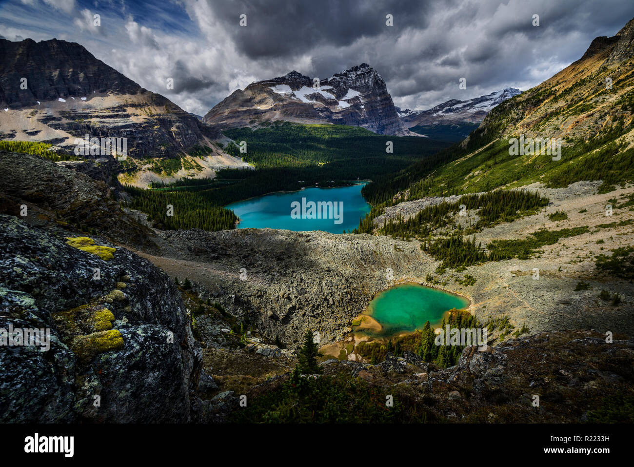 Mt lefroy Banque de photographies et d’images à haute résolution - Alamy