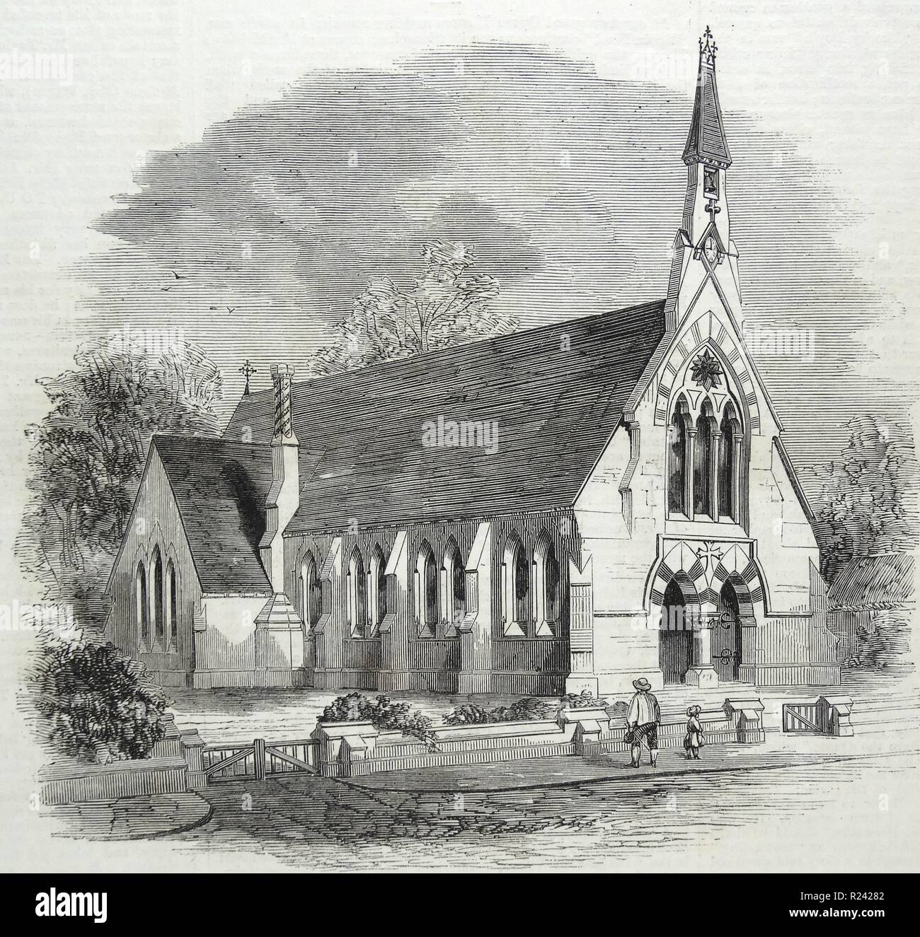 Holy Trinity Engraving Banque d'image et photos - Alamy