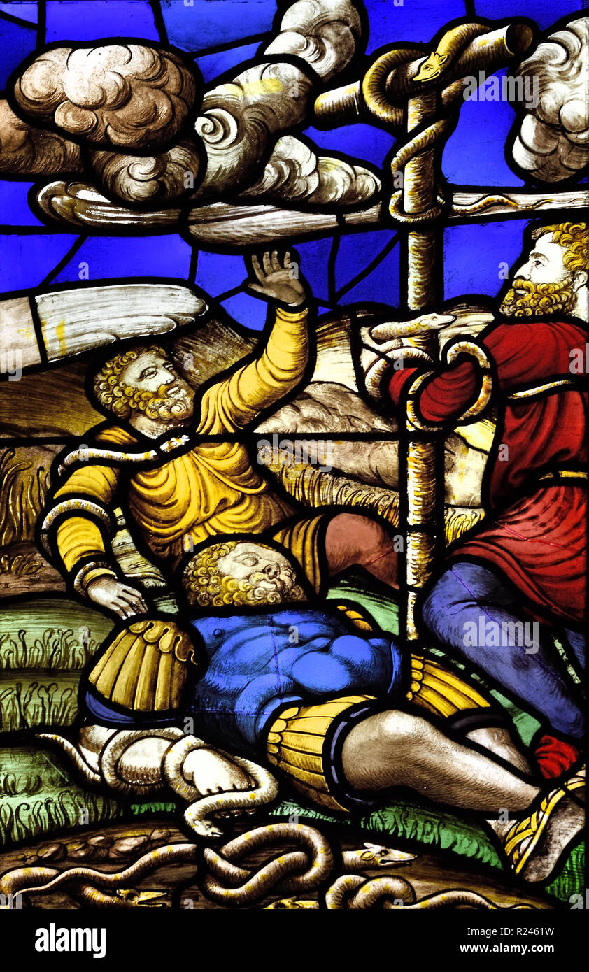 Mose e il serpente di Bronzo - Mose et le serpent de bronze 16e siècle ...