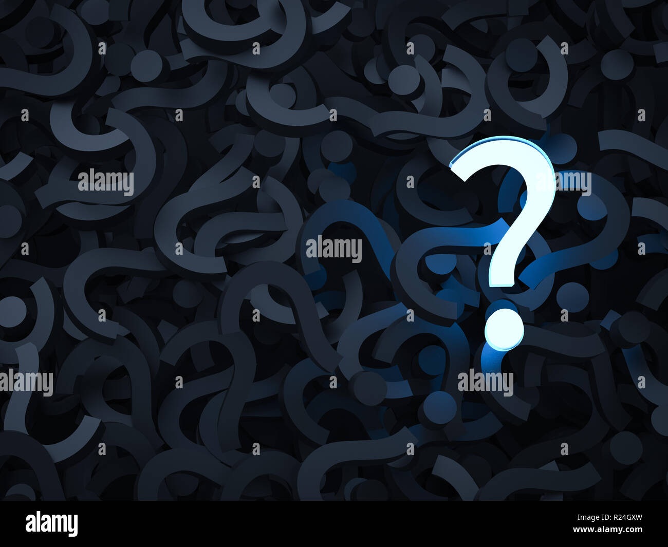 Question marks background Banque de photographies et d’images à haute ...