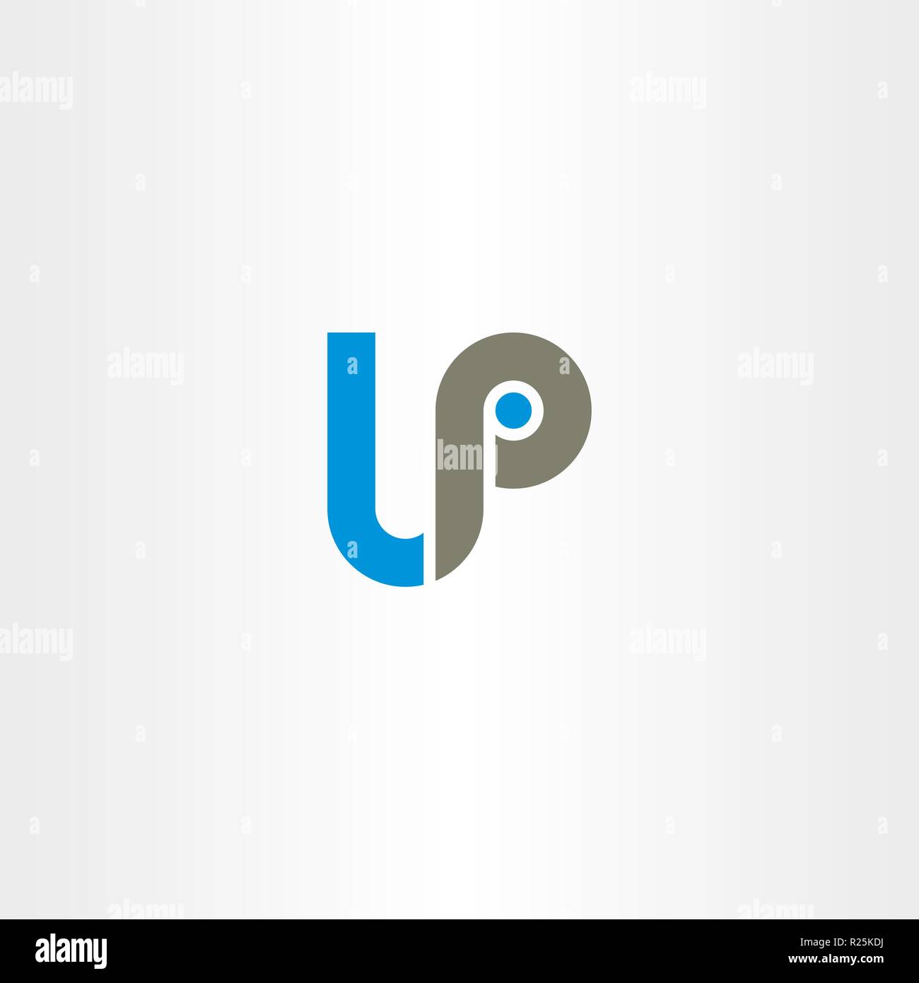 Logo de lettre lp Banque de photographies et d’images à haute ...