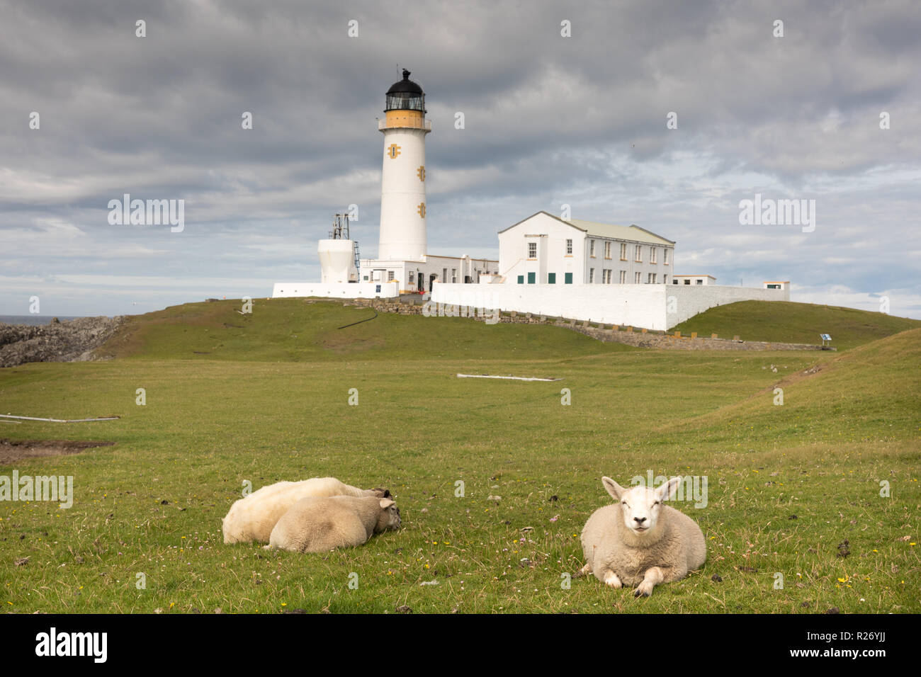 Phare de fair isle Banque de photographies et d’images à haute résolution - Alamy