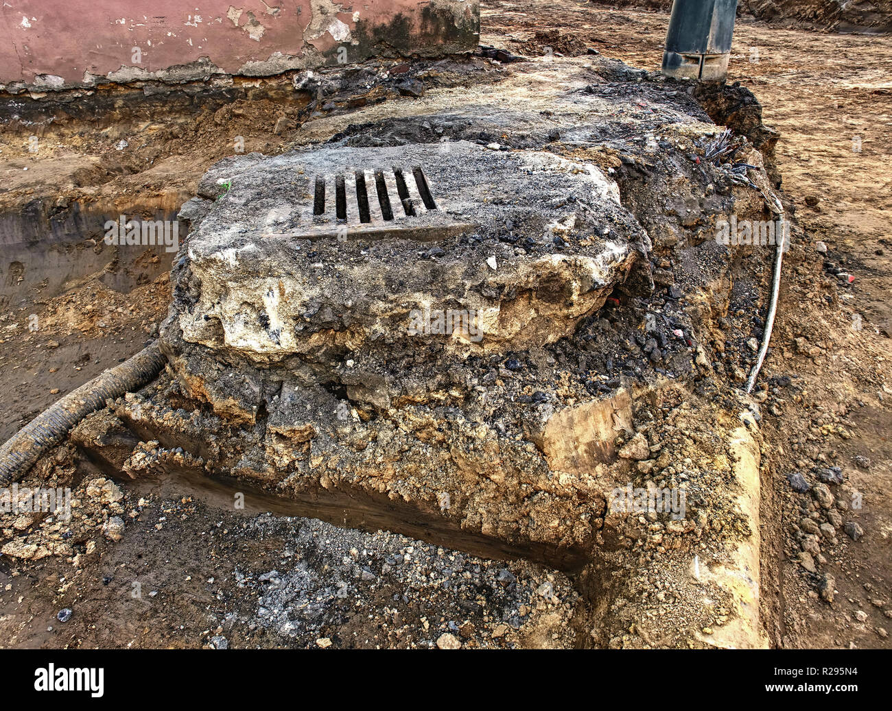 Reconstruction De Drain Banque d'image et photos - Alamy