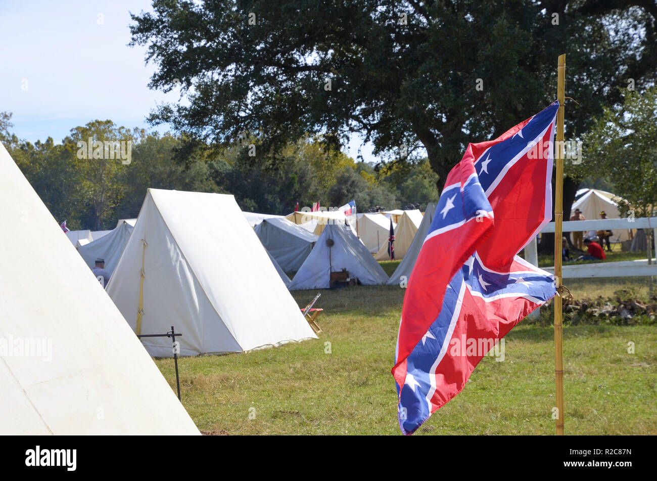 Drapeau Confedere Du Texas Banque d'image et photos - Alamy