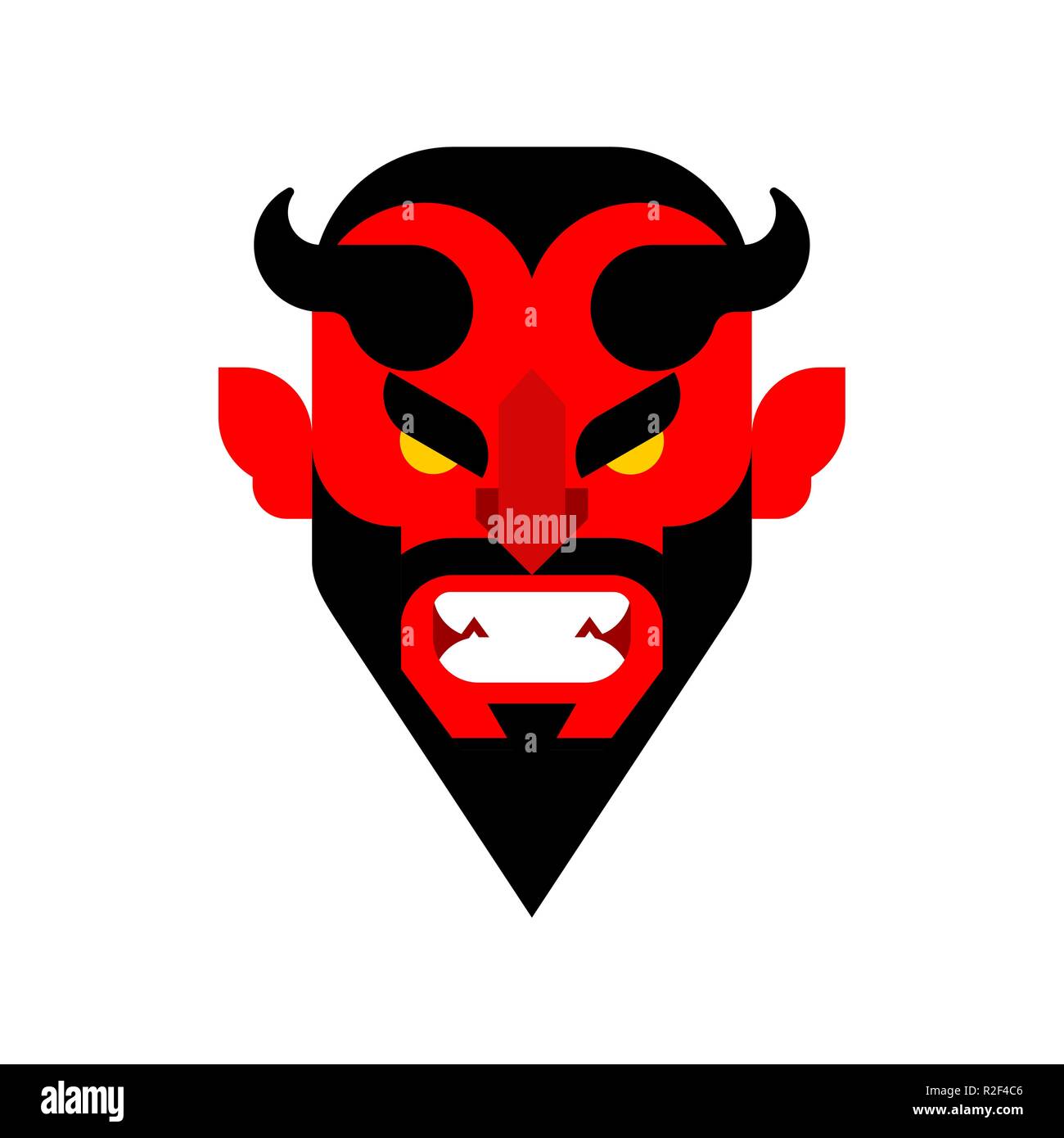Red Devil Satan Lucifer Demon Banque d'images vectorielles - Alamy