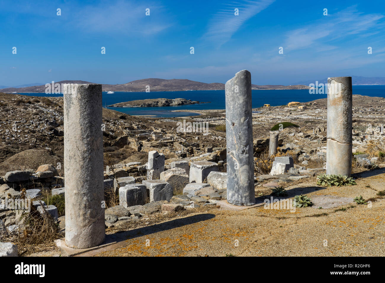 Temple of apollo delos Banque de photographies et d’images à haute ...