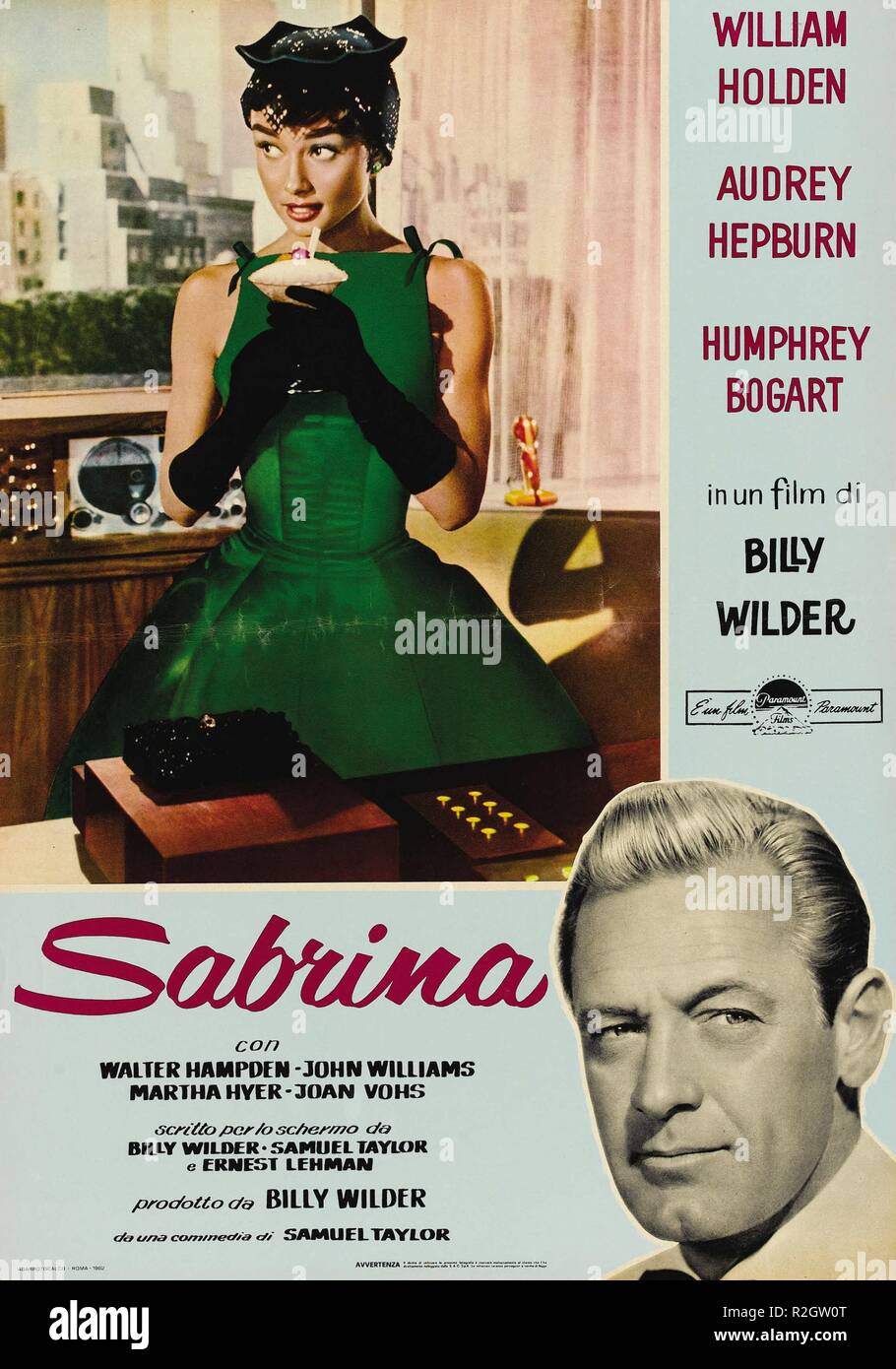 William holden and audrey hepburn Banque de photographies et d’images à haute résolution - Alamy