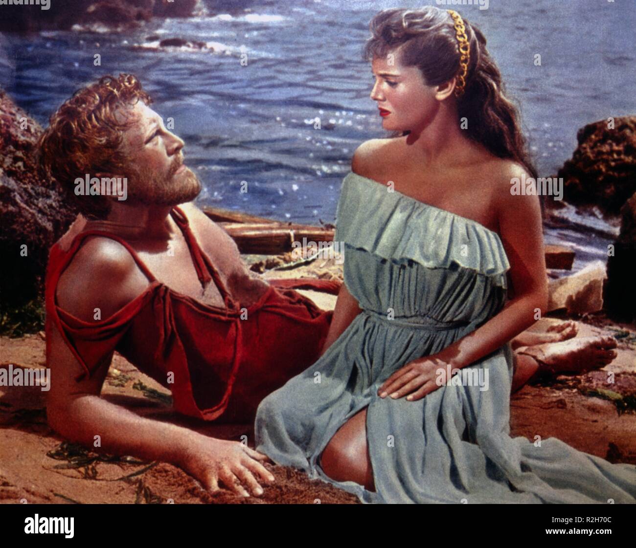 Ulisse kirk douglas silvana mangano 1954 Banque de photographies et d ...