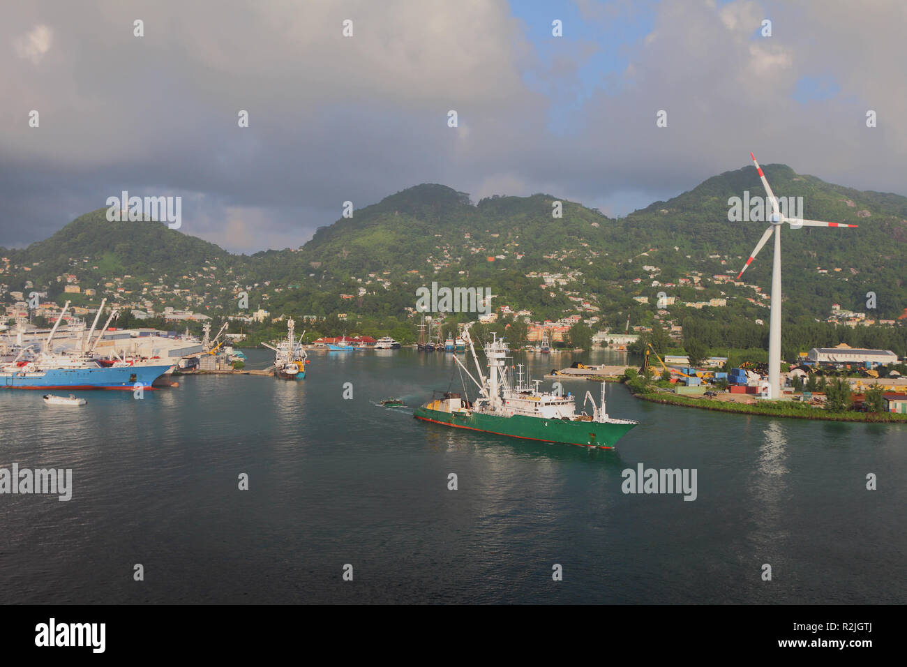 View port victoria mahe seychelles Banque de photographies et d’images ...