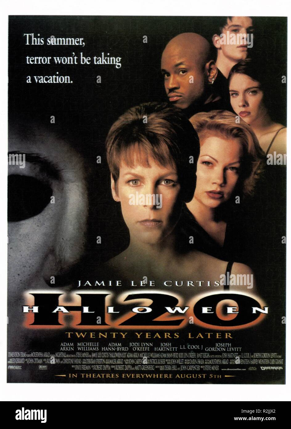 Affiche de jamie lee curtis Banque de photographies et d’images à haute ...