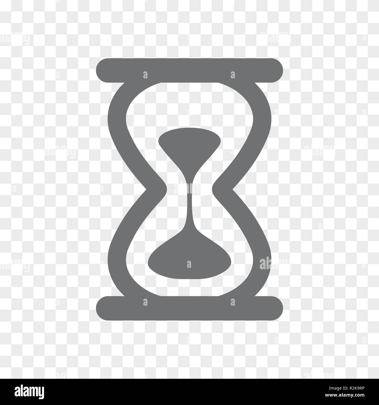 Icône De Symbole Sablier Banque d'image et photos - Alamy