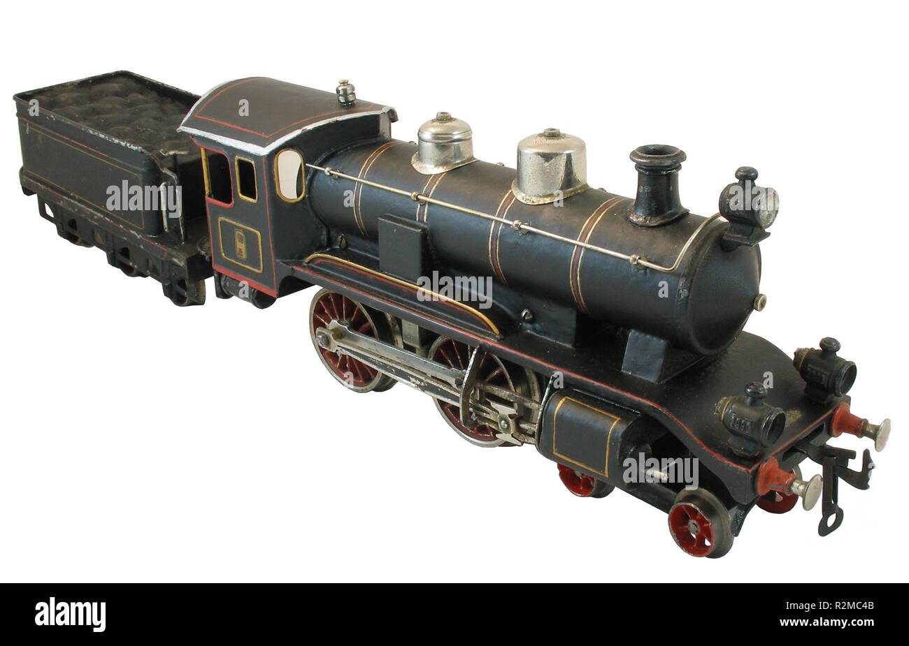 Old timer steam locomotive Banque d'images détourées - Alamy