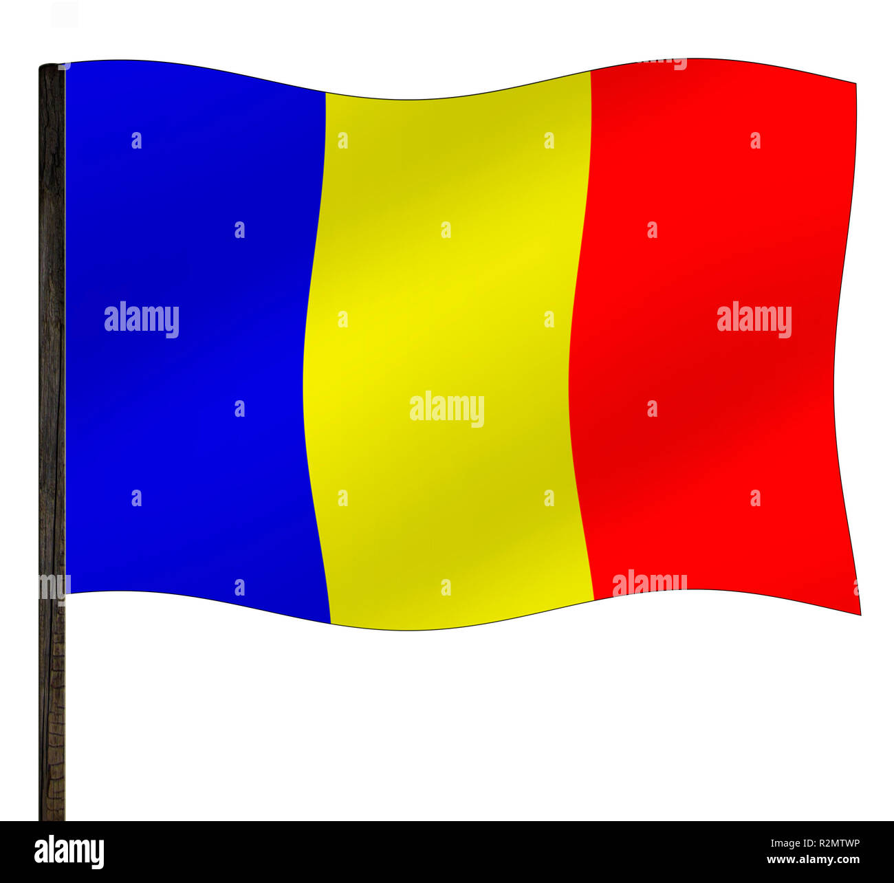 Tchad Flag Banque d'image et photos - Alamy