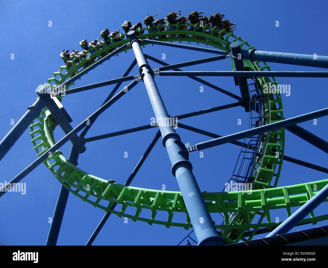 Switchback roller coaster Banque de photographies et d’images à haute ...