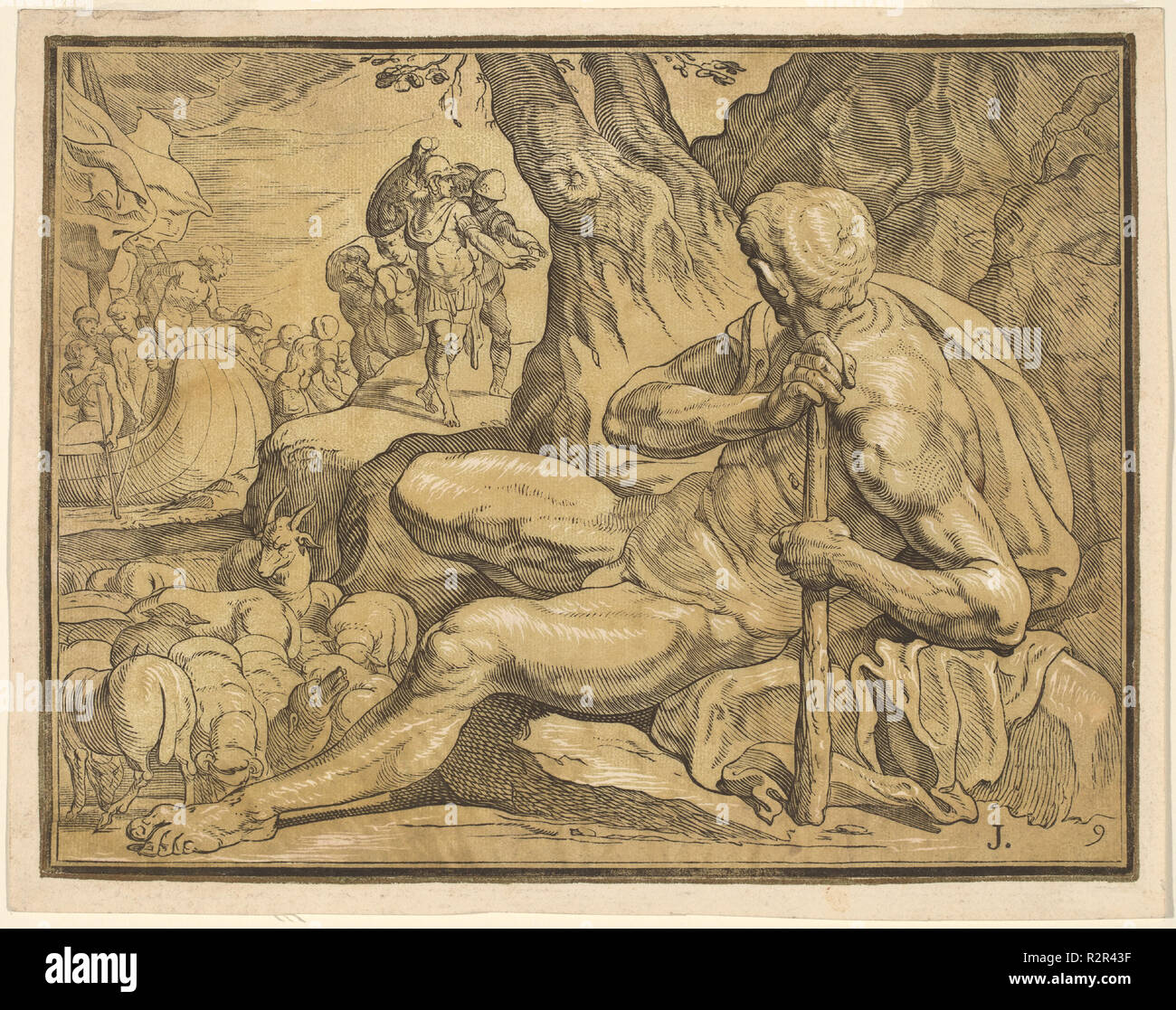 Ulysses and polyphemus Banque de photographies et d’images à haute ...