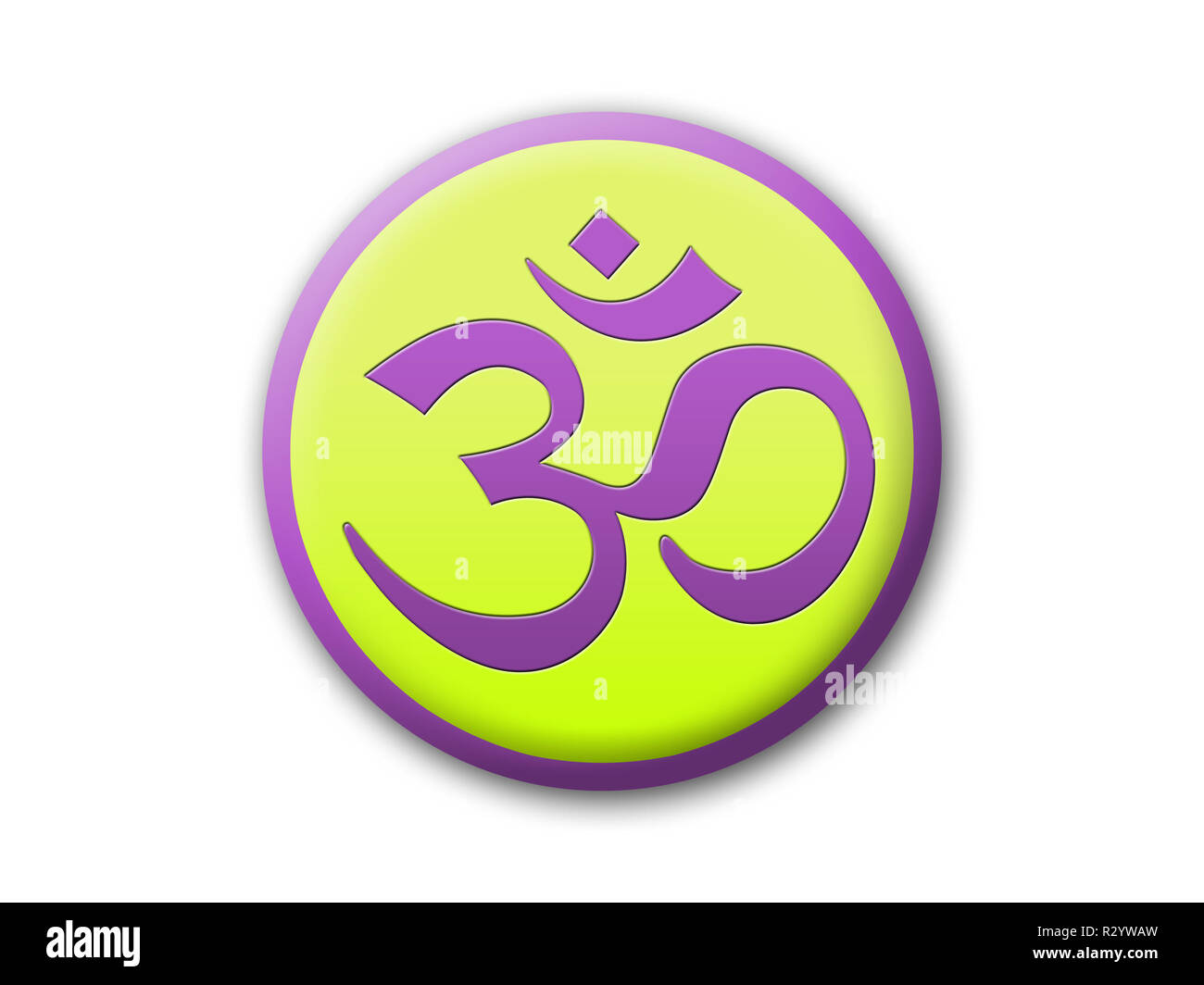 Om mantra sign Banque d'images détourées - Page 2 - Alamy