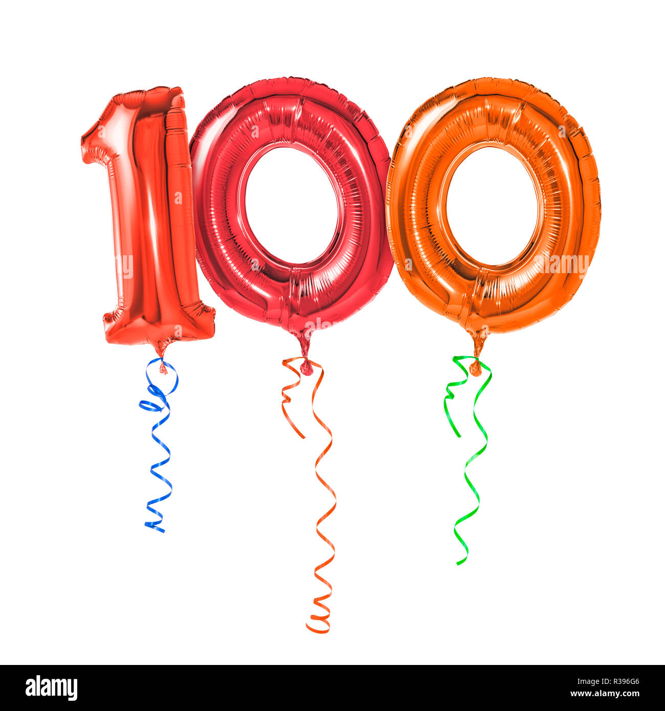 Ballons 100 ballons Banque de photographies et d’images à haute ...