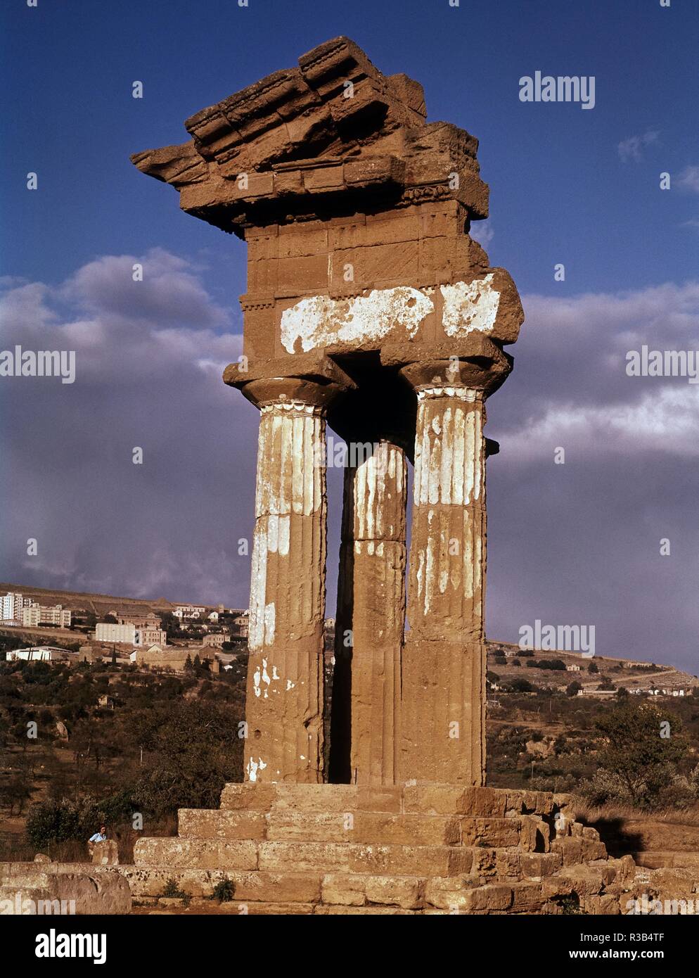 Templo de castor y polux Banque de photographies et d’images à haute ...