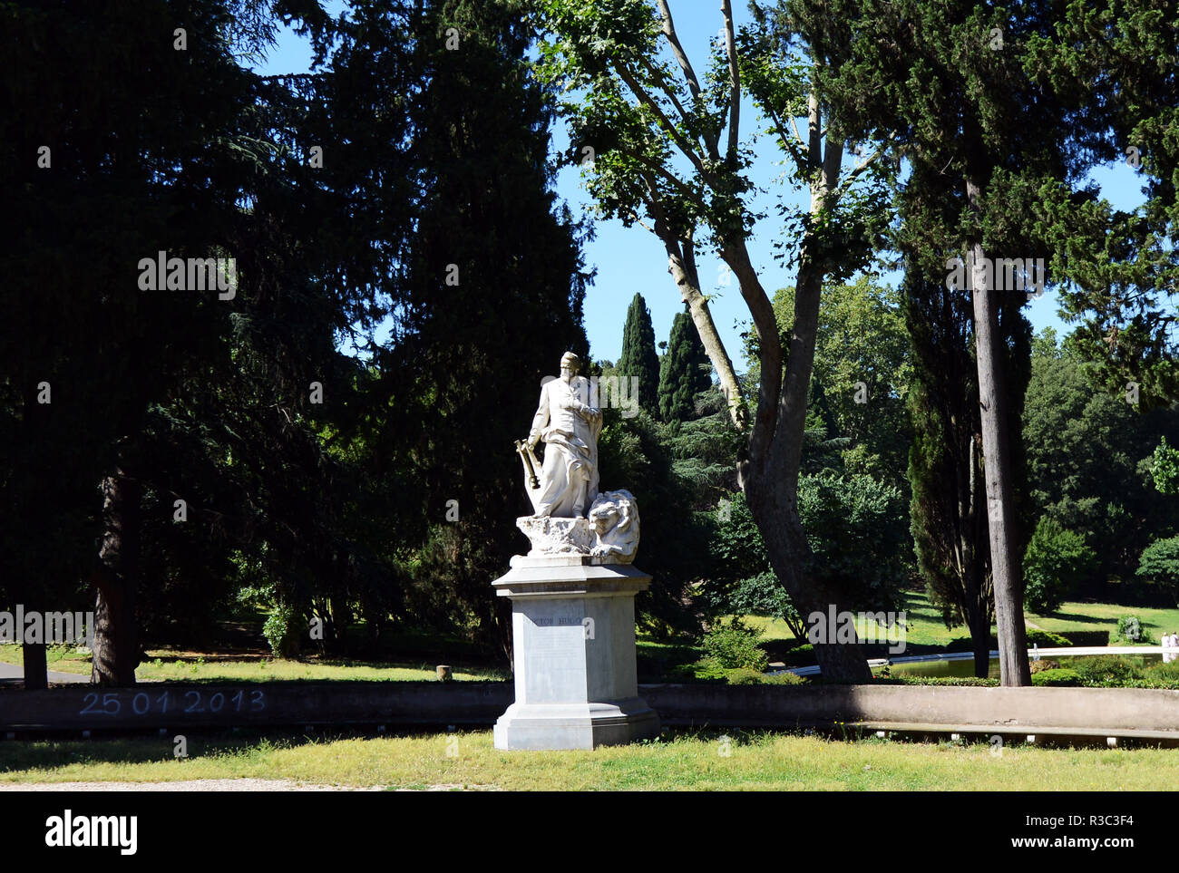 Statue De La Villa Borghese Banque d'image et photos - Alamy