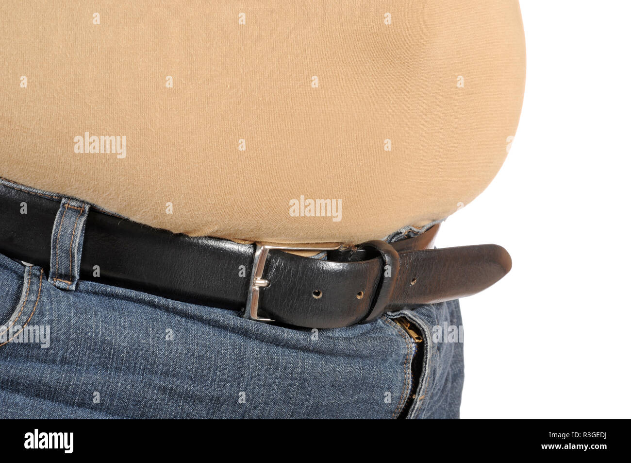 Jeans serrés homme ventre Banque de photographies et d’images à haute ...