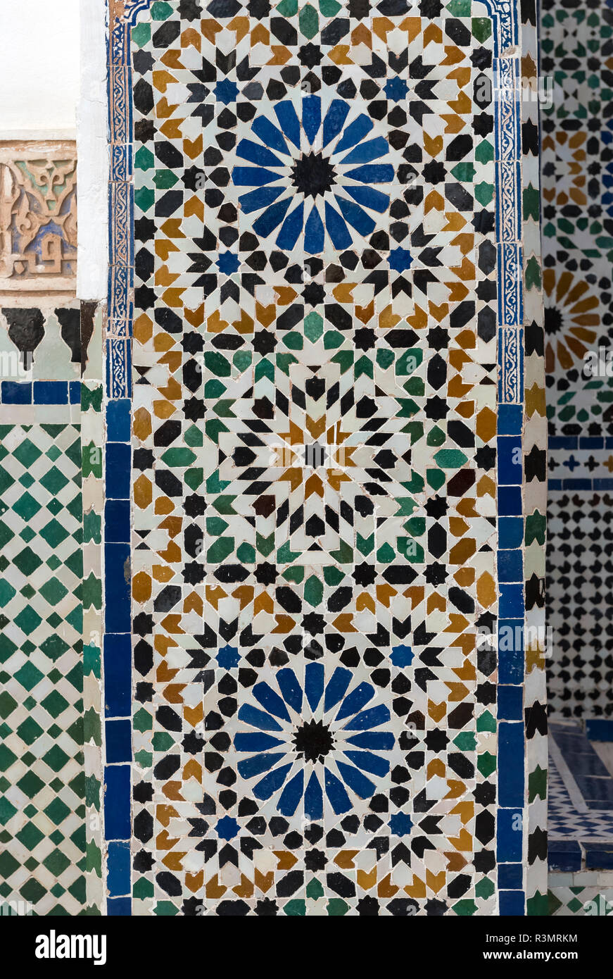 Zellij wall Banque d'image et photos - Alamy
