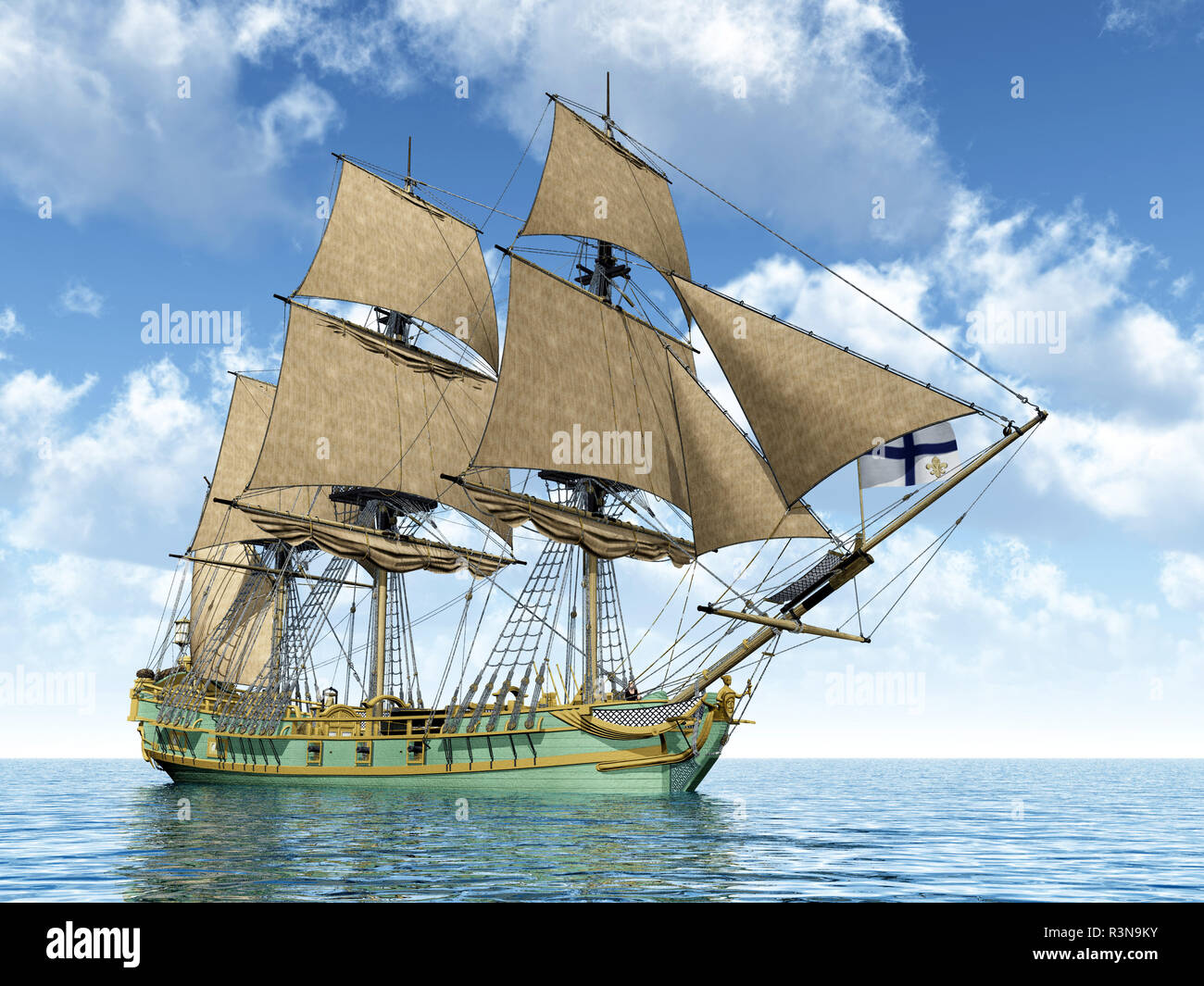 Corvette warship Banque de photographies et d’images à haute résolution ...