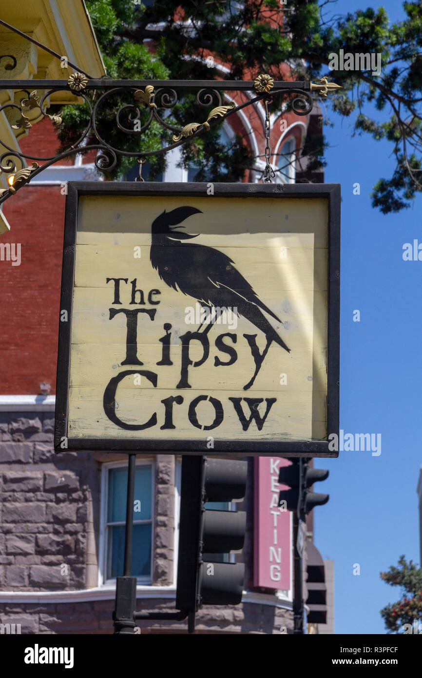 Tipsy crow Banque de photographies et d’images à haute résolution - Alamy