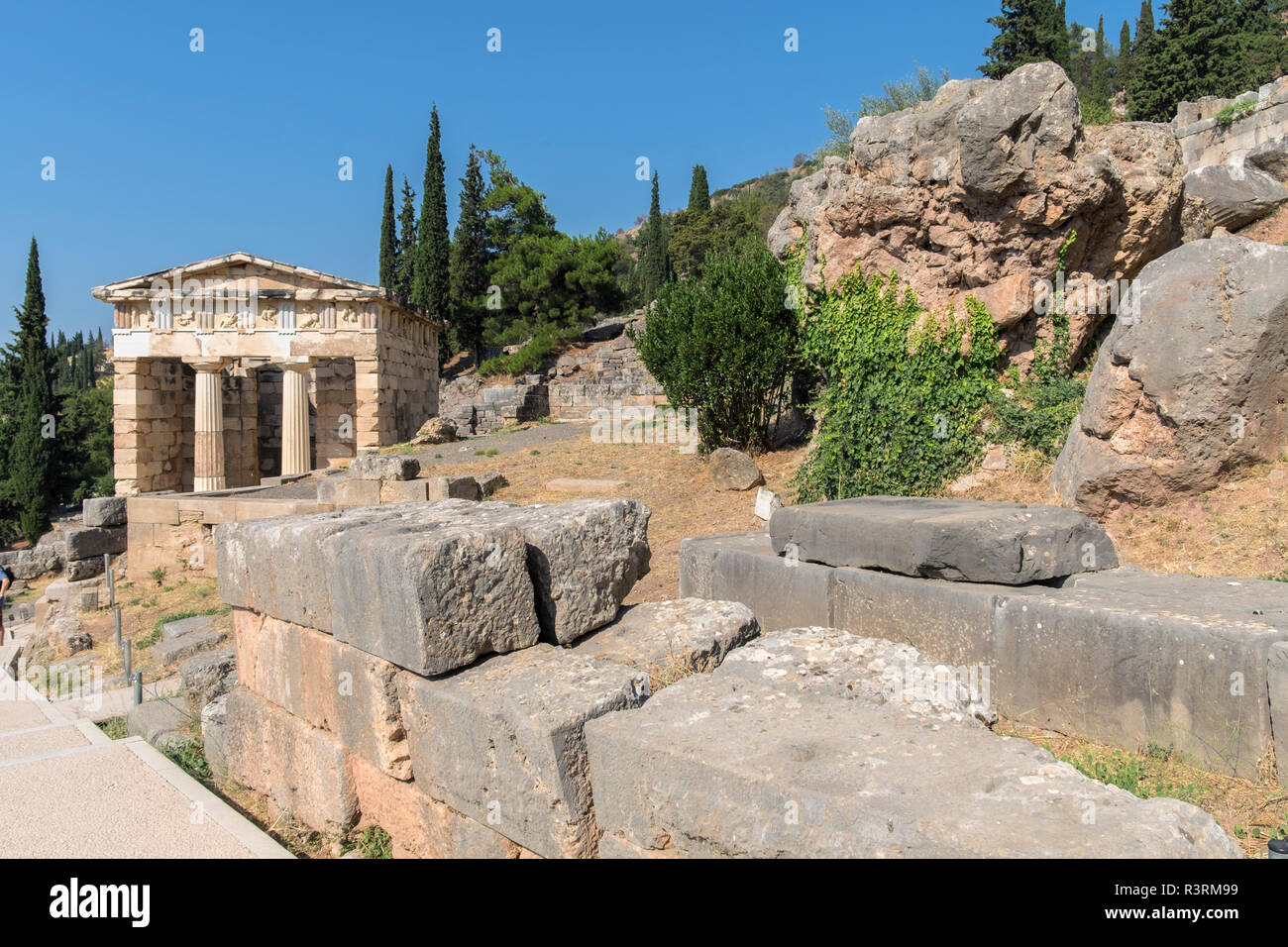Le trésor des athéniens Banque de photographies et d’images à haute ...