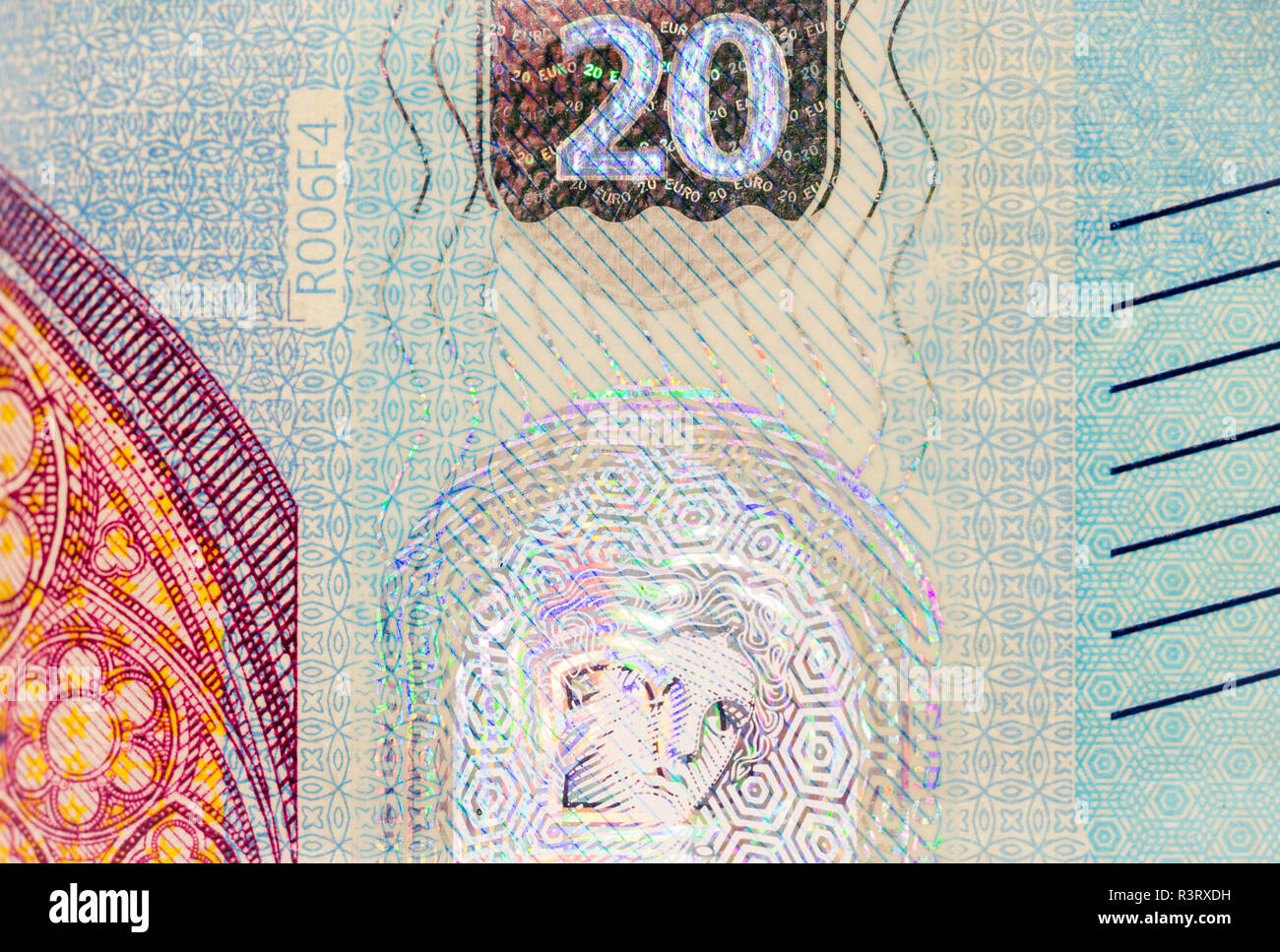 Hologramme 20 euros Banque de photographies et d’images à haute ...