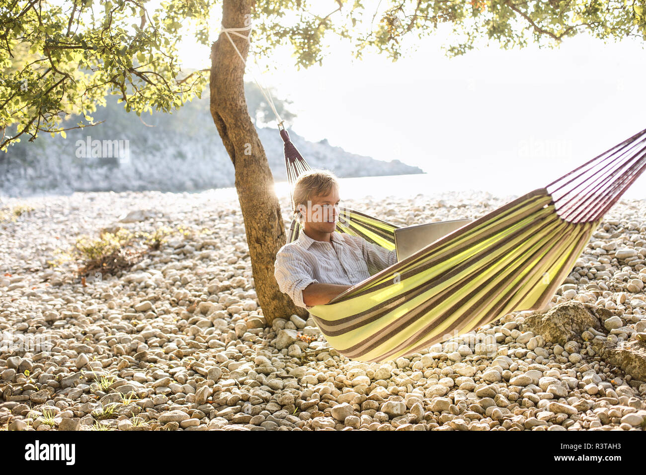 Hamac plage Banque de photographies et d’images à haute résolution - Alamy