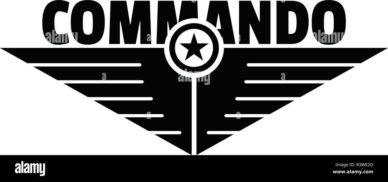 Logo de commando. Simple illustration de commando logo vector pour la ...
