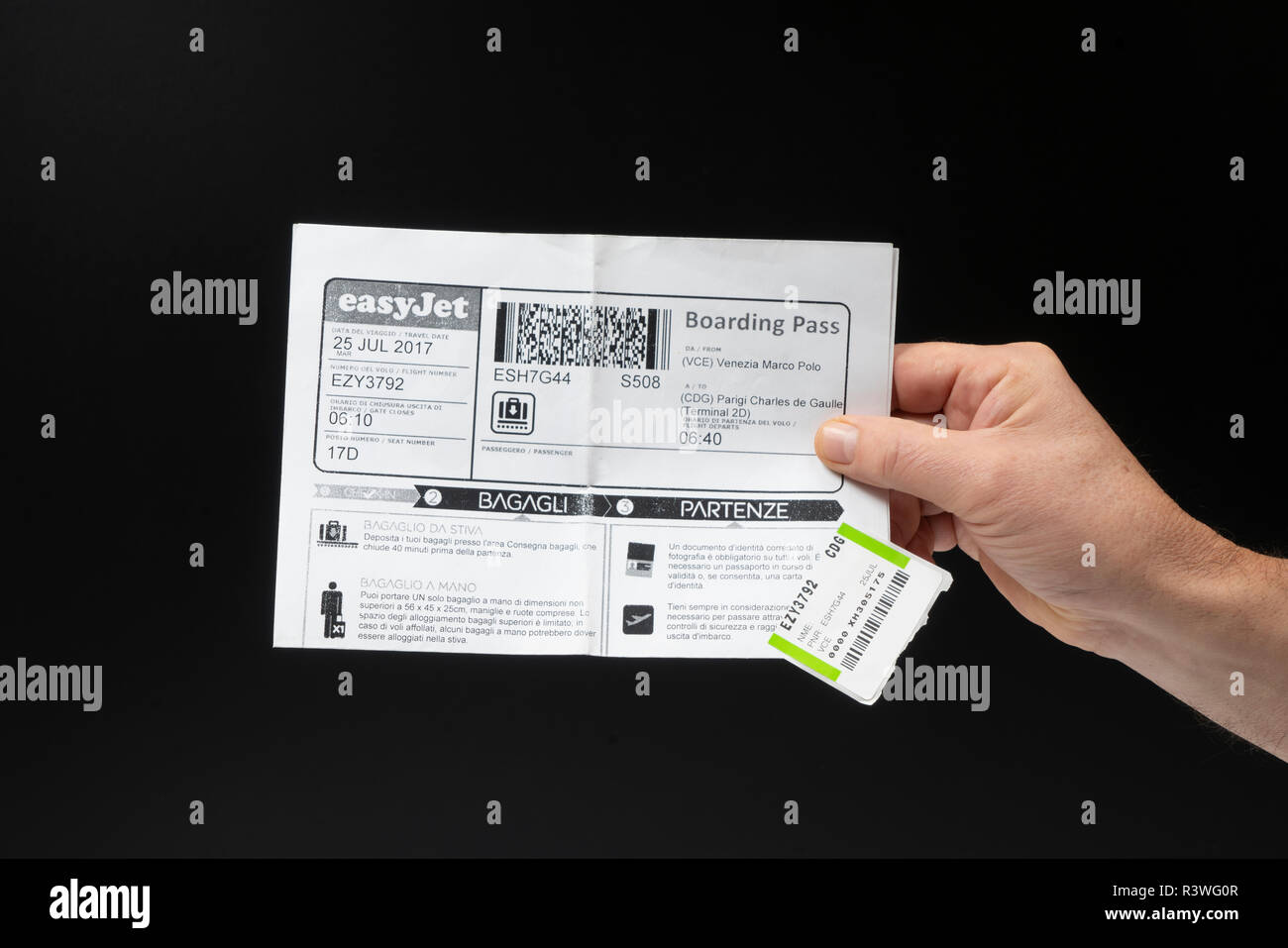 Ticket embarquement Banque de photographies et d’images à haute ...