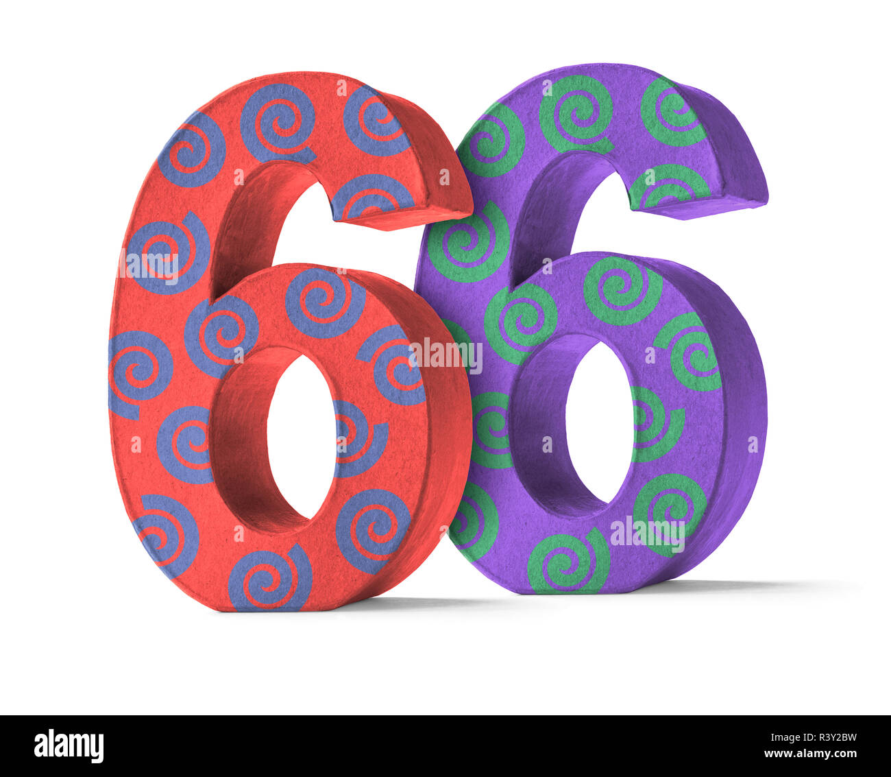Number 66 Banque de photographies et d’images à haute résolution - Alamy