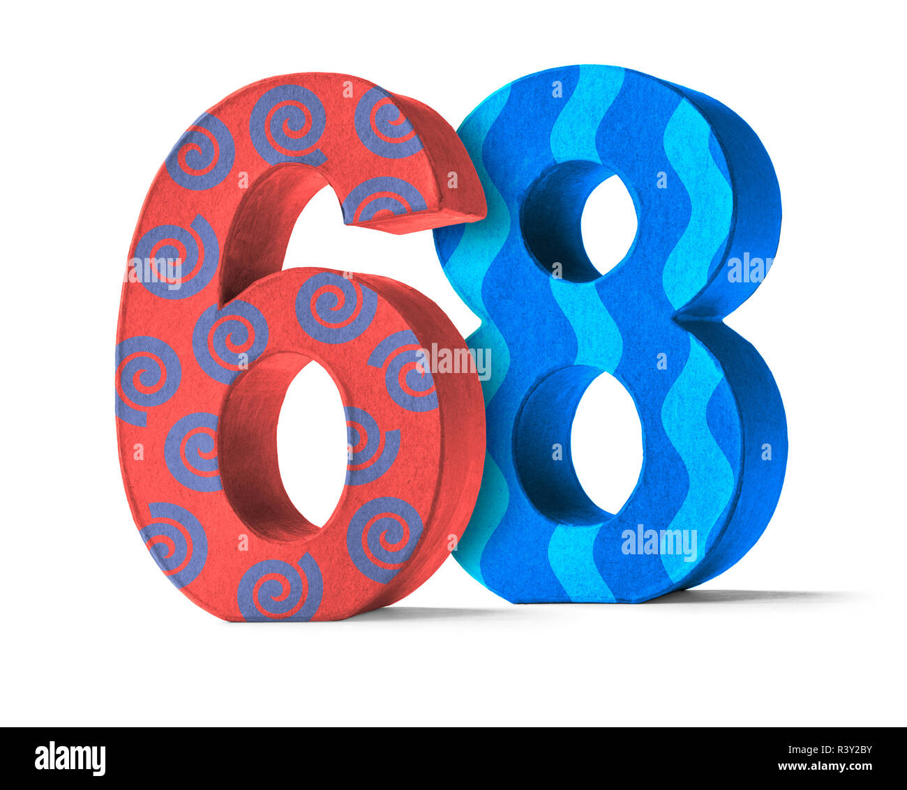 Numero della carta 68 Banque de photographies et d’images à haute ...